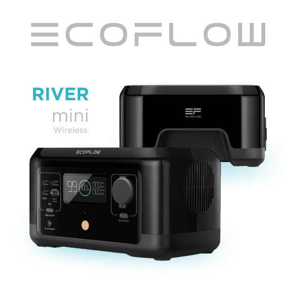 Купить Зарядна станція EcoFlow RIVER mini Wireless, цена 14630 ₴ — Prom.ua (ID#1939626613)