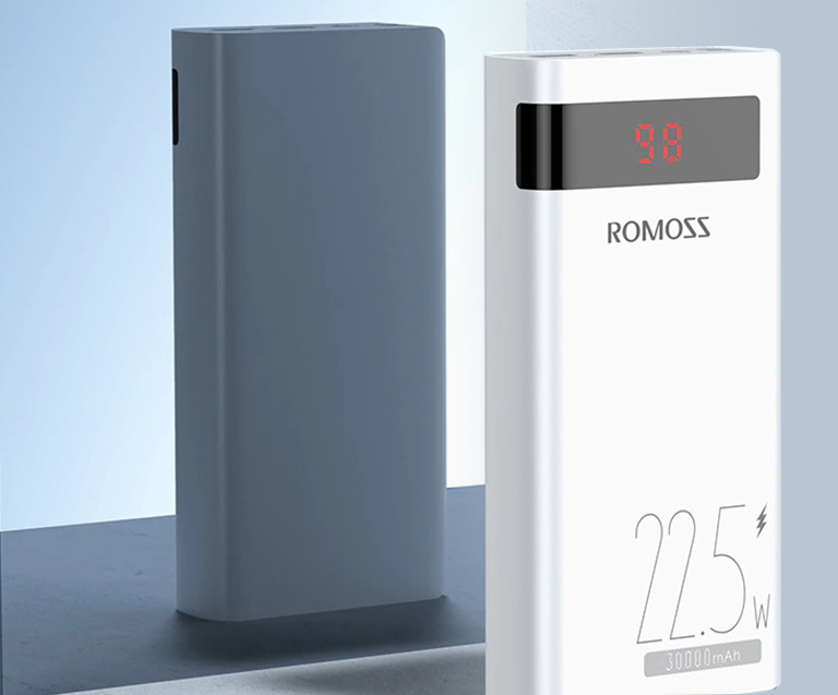 Повербанк Power Bank Romoss 30000mAh 22,5W White (PHP30-852-1735H) (ID ...