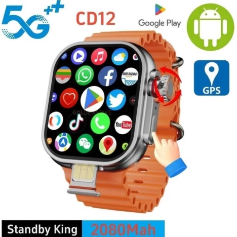 Смарт Часы ULTRA S10 MAX (CD12) 2/16GB Android Super AMOLED Smart Watch ...