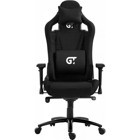 Геймерское кресло GT Racer X-5113F Fabric Black, черное купить в Киеве ...