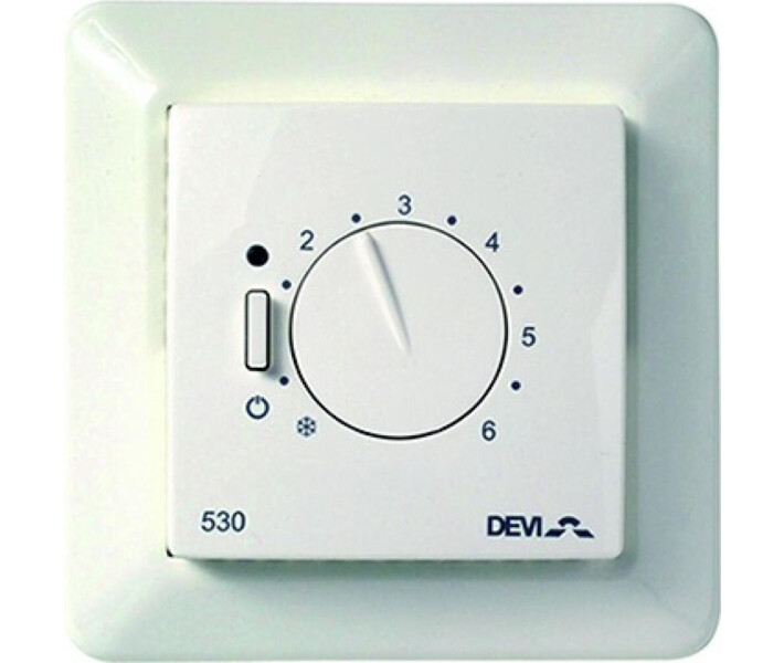 Терморегулятор DEVI DEVIreg 530, белый (140F1030) купить в Киеве ☛ цены ...