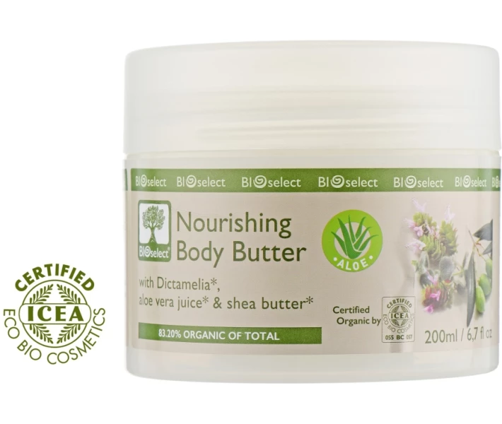 Питательный крем для тела с алоэ и маслом Ши - BIOselect Nourishing ...