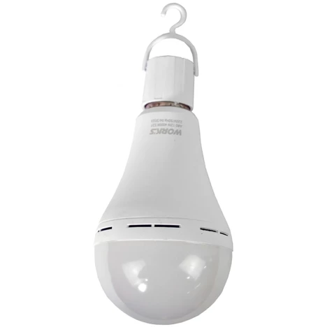 Лампа акумуляторна WORK'S 1200mAh 12W 4500K A80 (EL1505D-12W7)(126591 ...