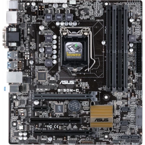 Материнська плата ASUS B150M (B150M-C) (s1151, Intel B150, Micro-ATX) купити в ⁕ ALLO.UA ⁕ ціна ...