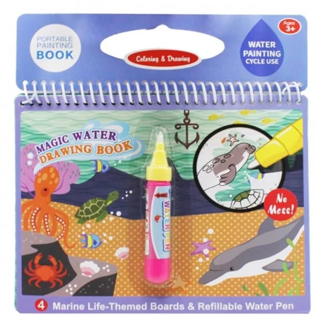 Книжка для малювання водою LT39 на пружині, картинки 4шт, маркер Вид 8 | (LT3955-1) купити в ...