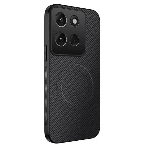 Чохол Carbon Shield with Ring для Motorola Moto G86 Power з підтримкою ...