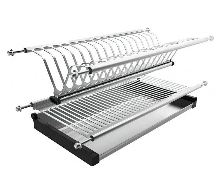 з нержавіючої сталі для посуду в шафу 80 см. купити в ⁕ ALLO.UA ⁕ ціна, відгуки