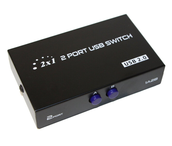 Комутатор 2 Port USB 2.0 PC to Scanner Printer Sharing Switch Box ...